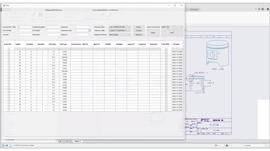 First Article Inspection Report (FAIR)